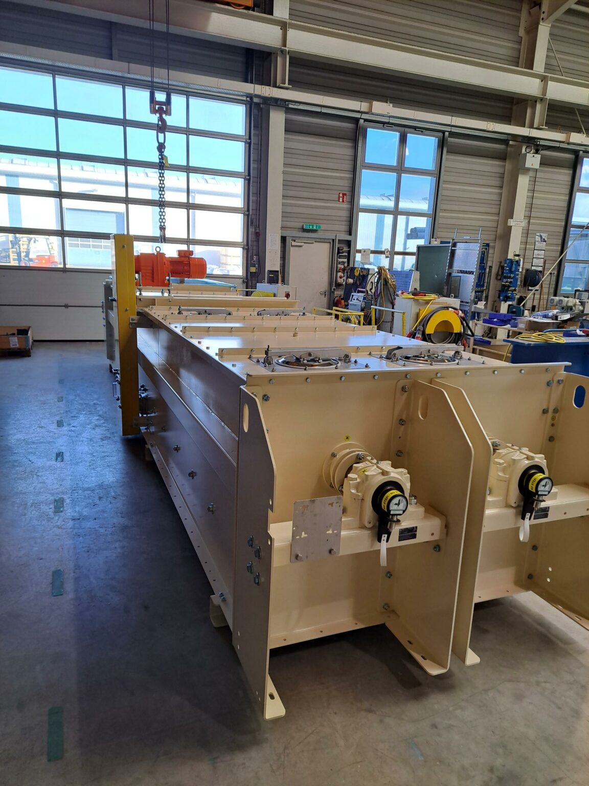 Screw conveyor with additional flexibility | AMF-Bruns GmbH & Co. KG